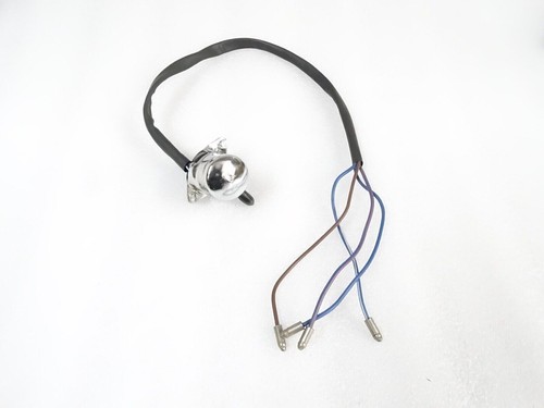 For Vintage Classic British Motorcycle Chrome Clamp - On Horn / Dip ...