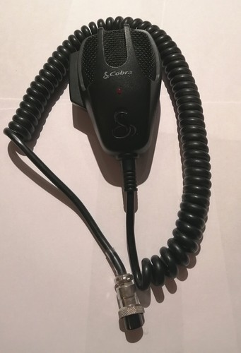 Cobra 4 Pin CB Amplified Mobile Mic with Hang-up Clip | eBay