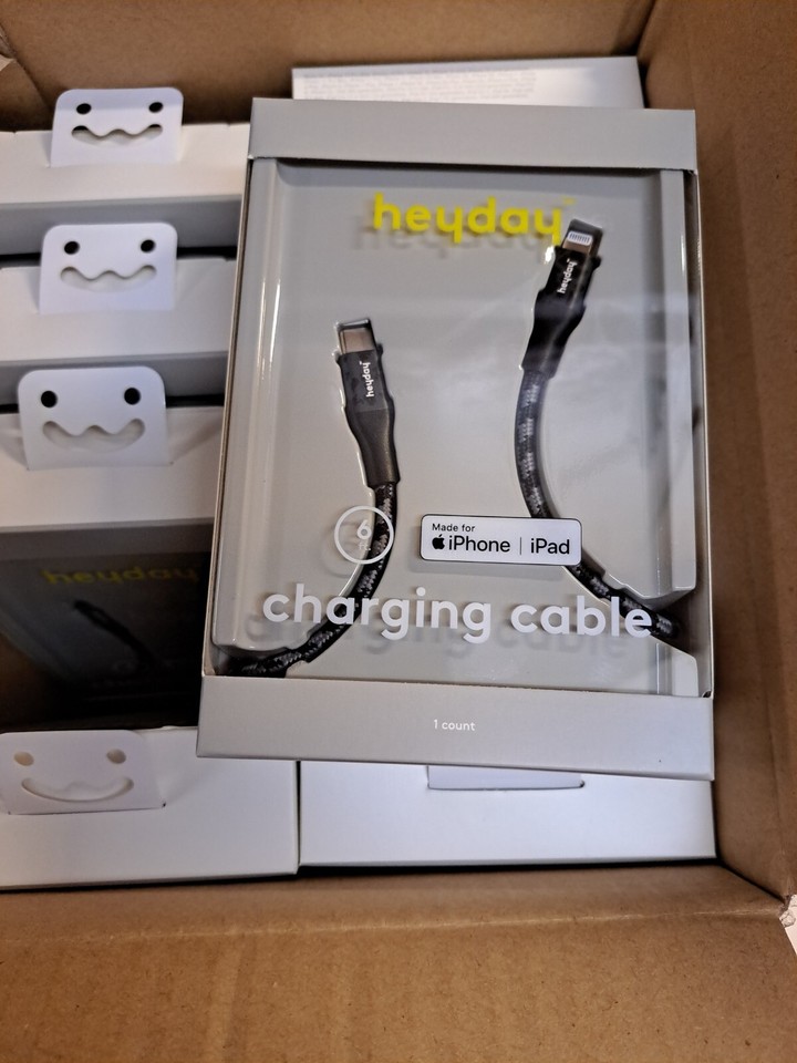 10X heyday USB A to USB-C Braided Cable for apple (Black Tort) 6ft | eBay