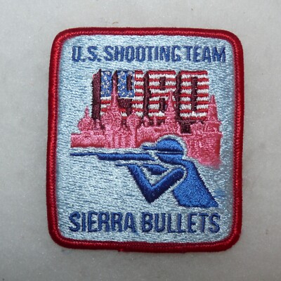 Original 1980 Olympics US Shooting Team Sleeve Patch (Sierra Bullets ...