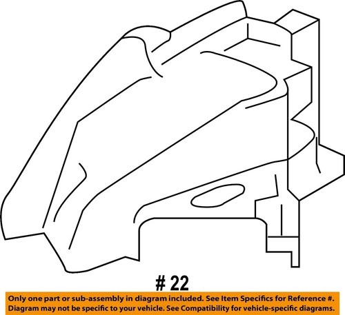 GM OEM 15-22 Colorado Radiator Support Radiator Support-Baffle 23464355 ...