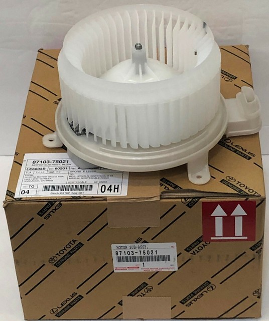 Lexus Hs250h Heater and AC Blower Motor OEM 87103-75021 for sale online ...