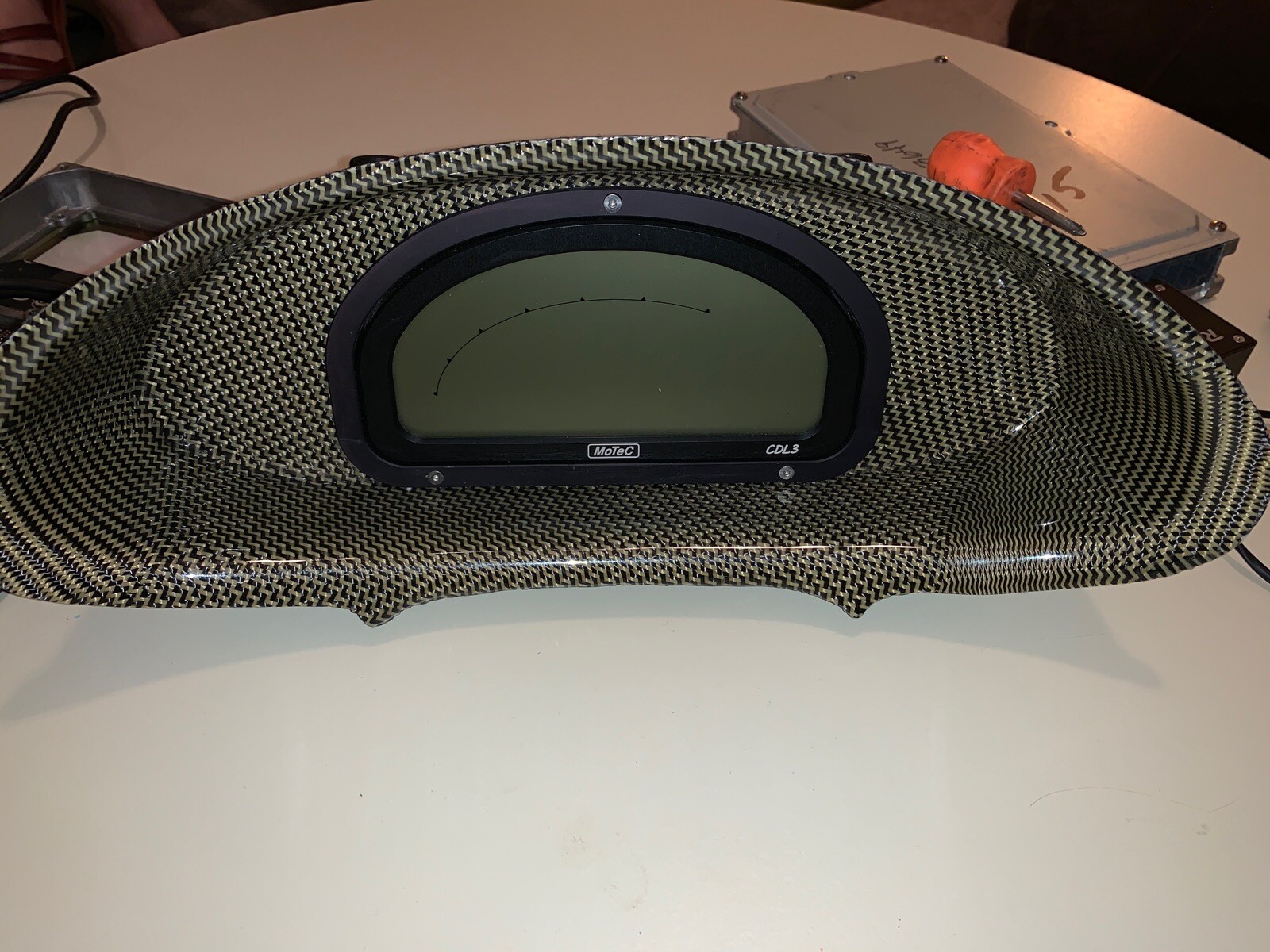 Dc2 Custom Carbon Made With Kevlar Motec Dash Cdl3 Gauge Itr Integra Honda B18c | eBay