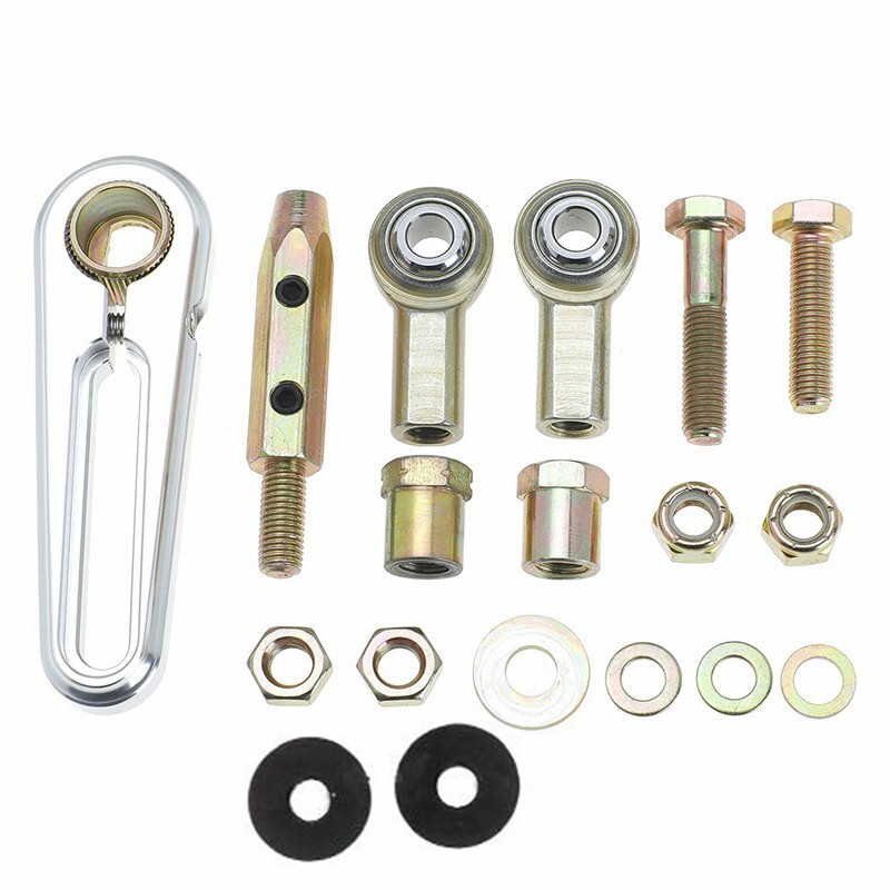 Universal Adjustable Column Shift Linkage Kit FOR 350 400 700R4 GM ...