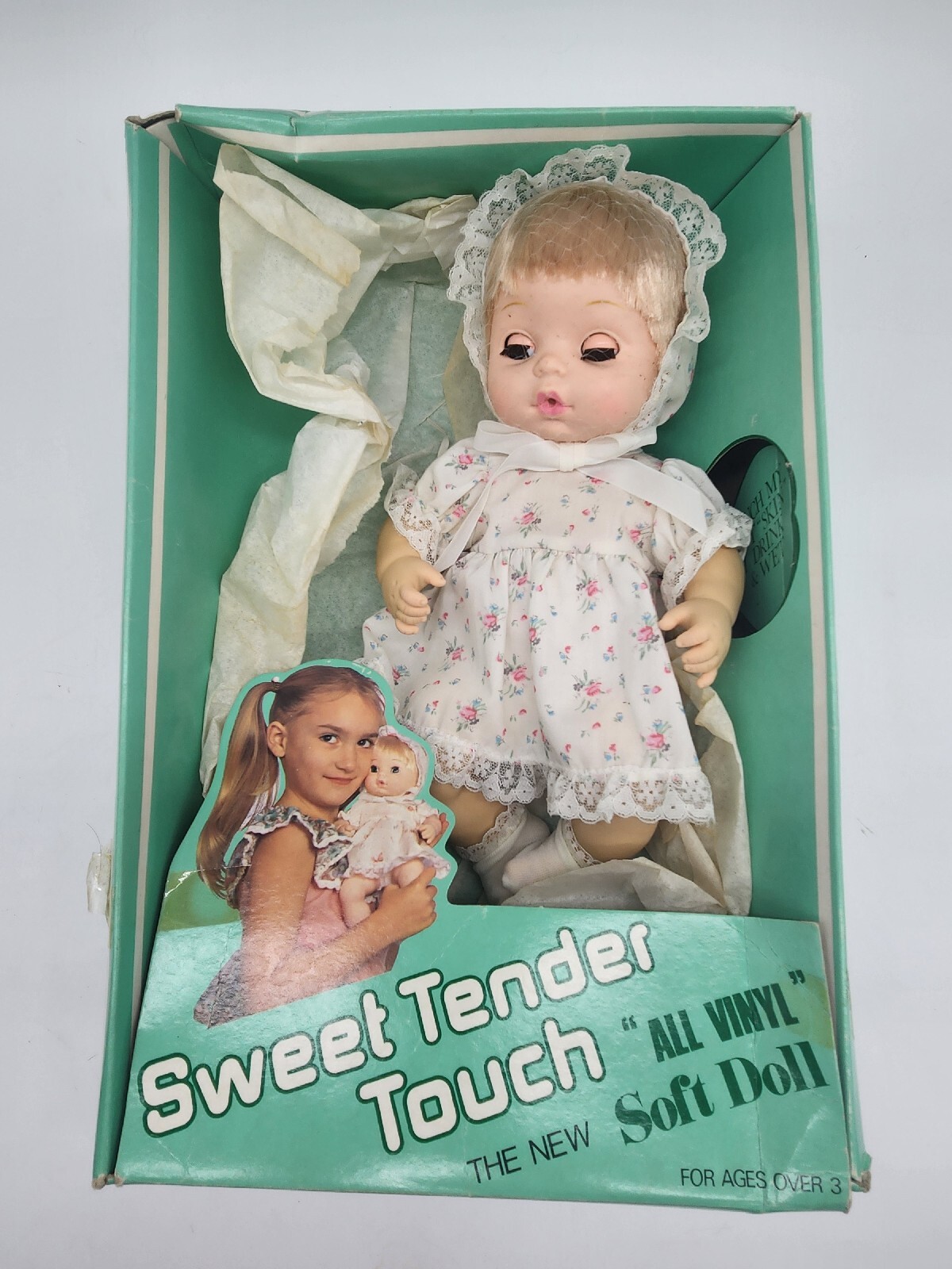 Vtg Sears Playmates SWEET TENDER TOUCH DOLL 1979 Drinks & Wets NOS T31 ...