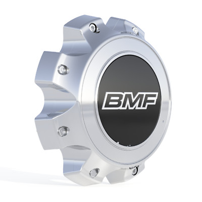 BMF WHEELS CENTER CAP - 8 LUG - CHROME - OEM - NEW STYLE BOLT-ON - 1 ...