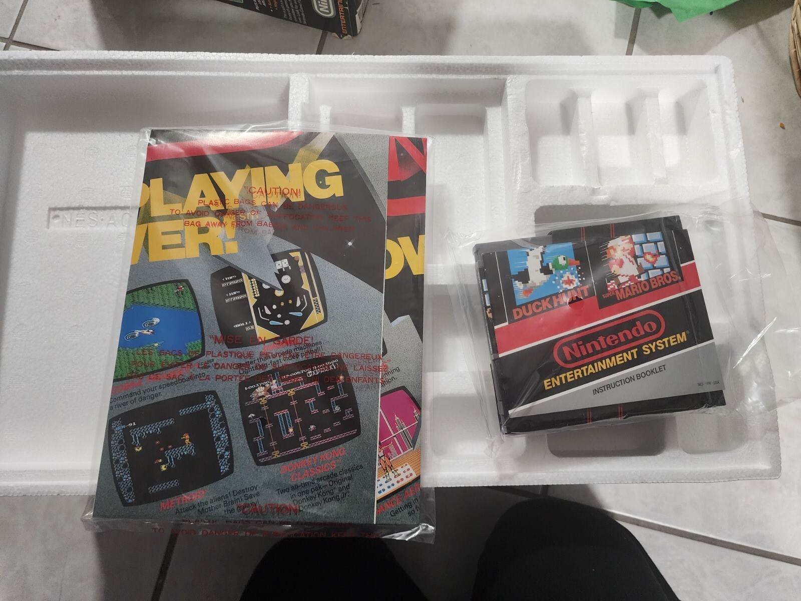 nintendo nes action set complete in box Brand New | eBay