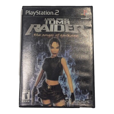 Lara Croft: Tomb Raider The Angel of Darkness Sony PlayStation 2 PS2 ...