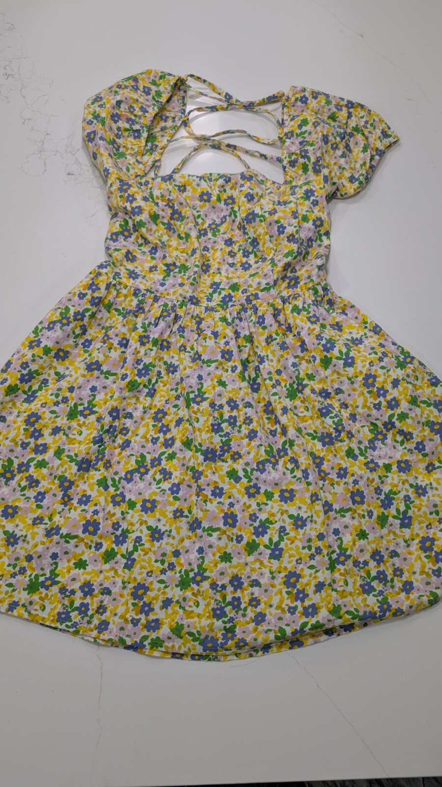 Derek Heart Junior Summer Dresses OPEN BACK Floral Pr… - Gem