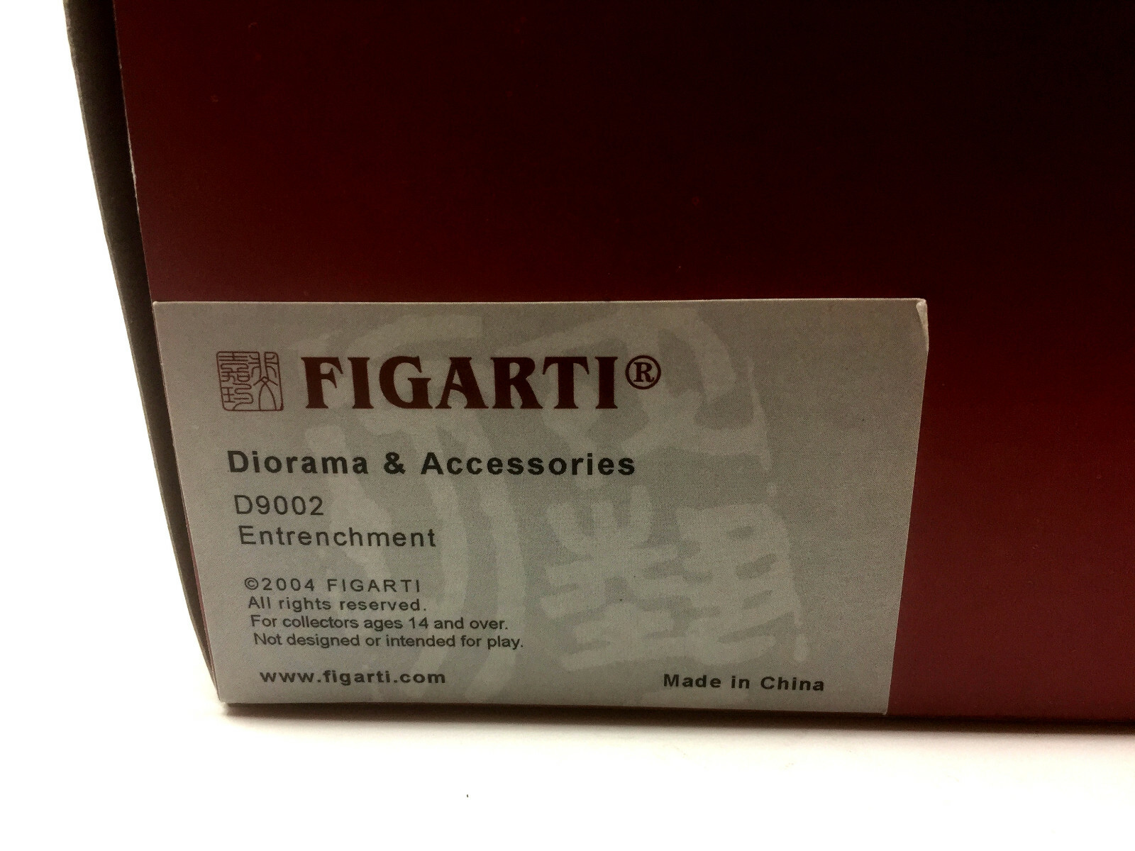 Figarti Miniatures D9002 ENTRENCHMENT Diorama Scenery Accessory | eBay UK