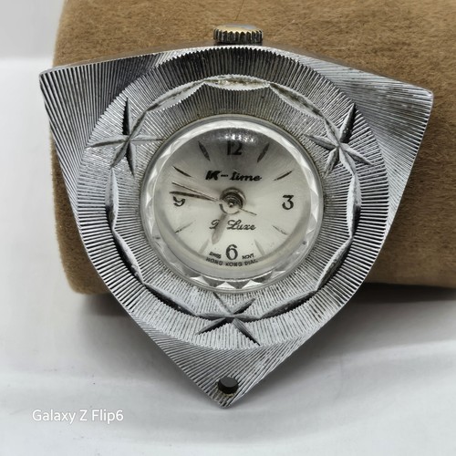 K Time Deluxe Pendant Watch 34.5mm Triangle Without Chain Manual Wind 1 ...