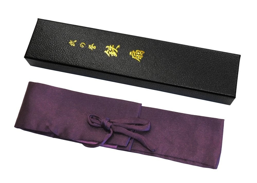 Japanese Ogata Sword Iron Fan Authentic Samurai Tessen Japanese