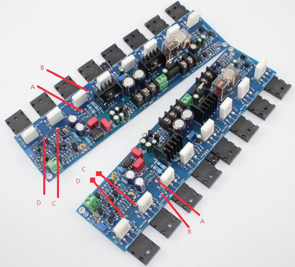 1 pair of E405 Amplifier Board Reference Accuphase Circuit Power AMP ...