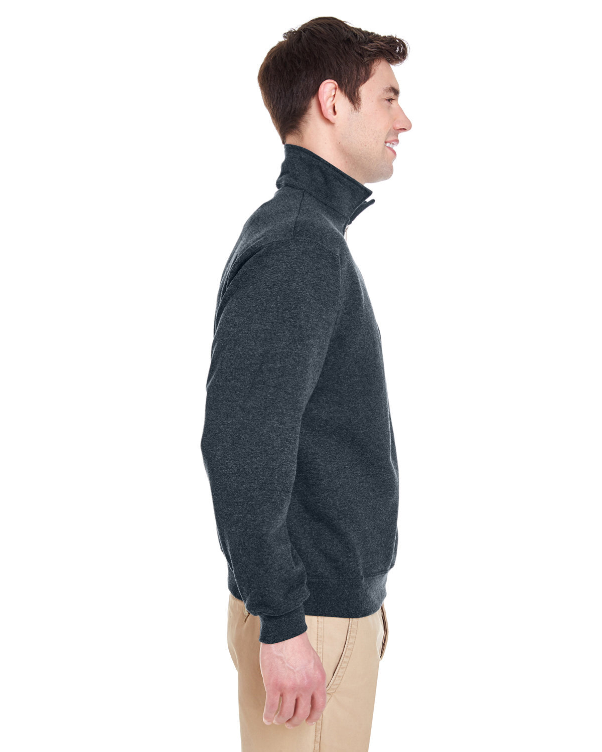 Jerzees 4528 Adult Super Sweats NuBlend Fleece Quarter Zip Pullover | eBay