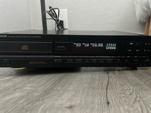 Denon DCD-910 PCM Audio Technology/compact Disc Player -No Remote ...