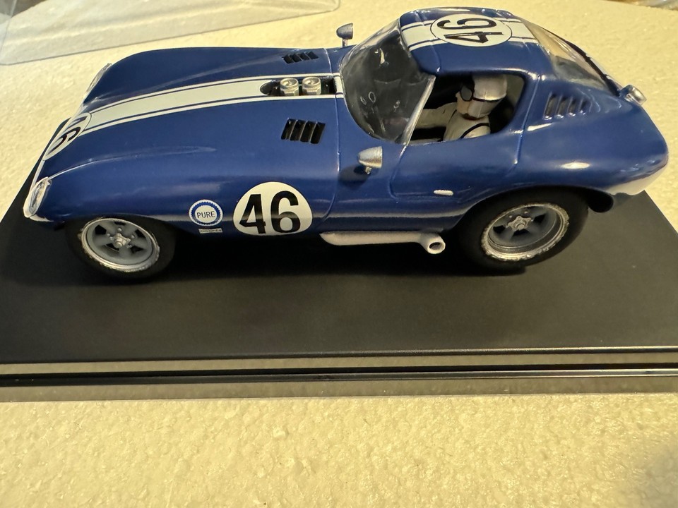 1 32 SCALE MMRC MC 12009 CHEETAH Blue #46 DISCT'd slot car | eBay