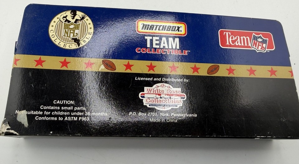 1994 Matchbox / Team NFL ARIZONA CARDINALS Ford Aeromax Tractor Trailer ...