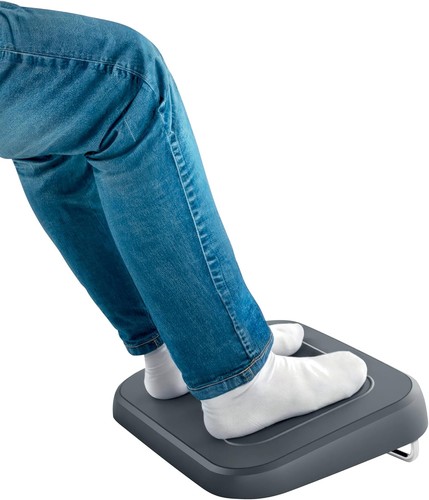 Leitz Ergo Adjustable Desk Foot Rest, 80% Post-Consumer Recycled ...