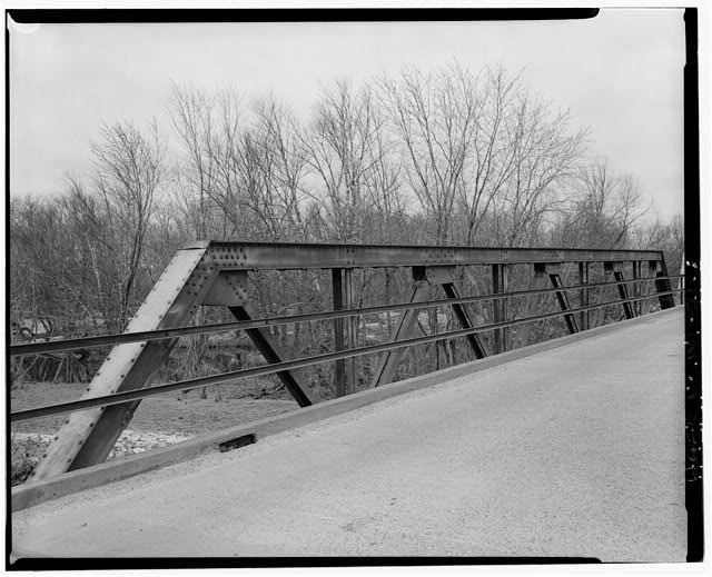 8. 3/4 FRONTAL VIEW PONY TRUSS LOOKING SOUTHEAST - Melrose Bridge ...
