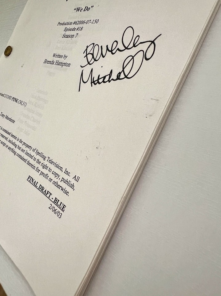 7th Heaven Signed Script Beverley Mitchell - "We Do" Season 7, Episode ...