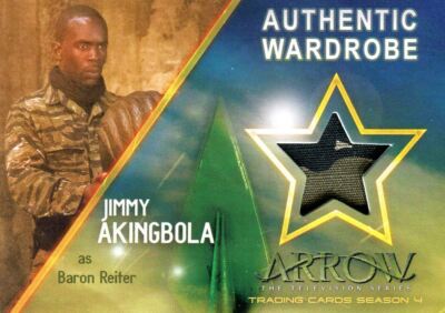 Arrow Season 4 Jimmy Akingbola as Baron Reiter Wardrobe Costume Card ...