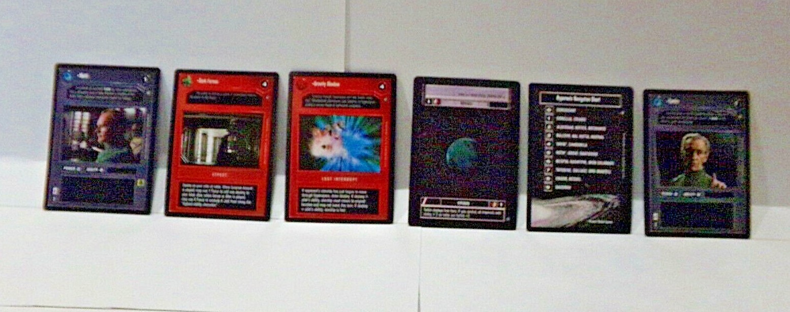 Decipher Star Wars CCG Customizable Card Game 6 card lot 1996 | eBay