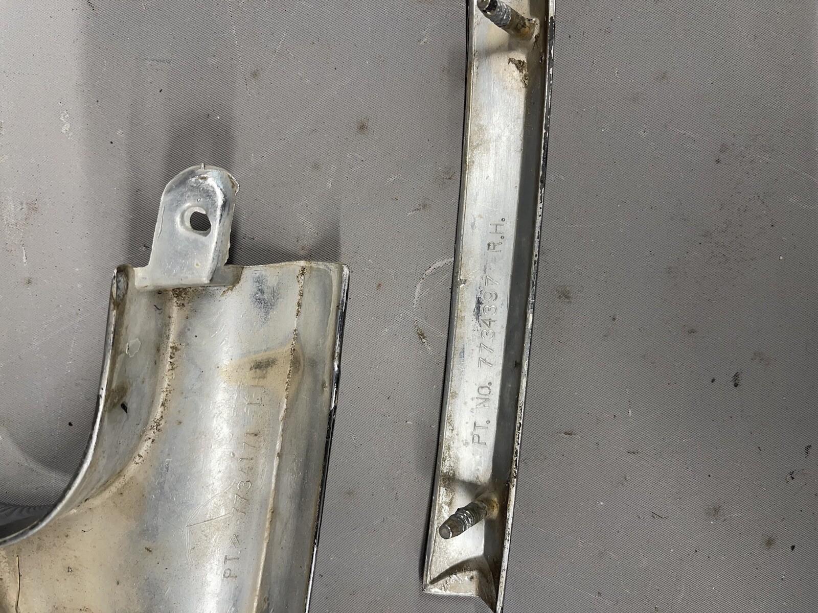 1968-1972 Chevy El Camino Box Side Quarter Panel 1/4 Trim GMC Sprint ...