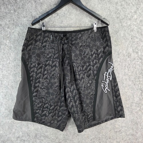 Golden Breed Shorts Mens Large Black Floral Boardshorts 12147 | eBay ...