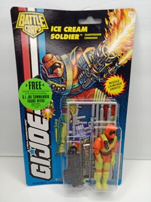 1993 ICE CREAM SOLDIER Flamethrower Commando G.I. Joe New | eBay