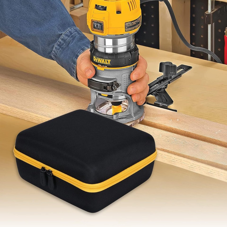 Hard Storage Case for DEWALT Compact Router DWP611 Fixed Base Travel ...