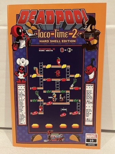 Deadpool #10 Taco Time 2 - 8-bit cover - Matthew Waite | eBay