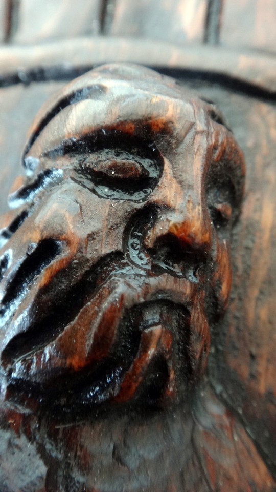 GOTHIC Centaur wall statue art sagittarius alien ancient wood carved ...