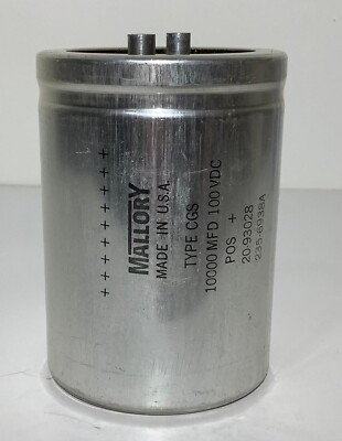 Capacitors - Mallory Type