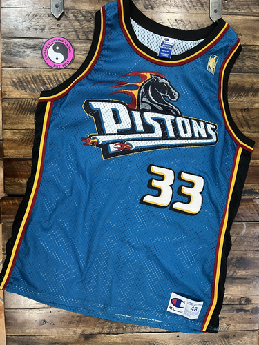 Vintage 90s Detroit Piston Grant Hill Authentic Champion Jersey | eBay