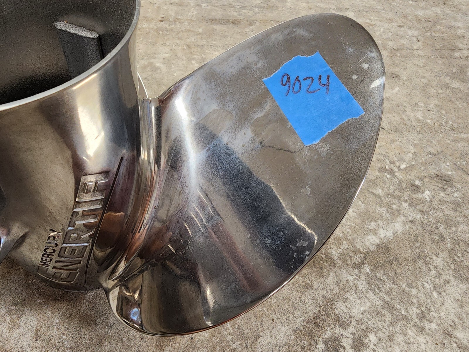 NEW 15" X 15P MERCURY ENERTIA SS PROPELLER, 48-8M0151231, FLO TORQ ...