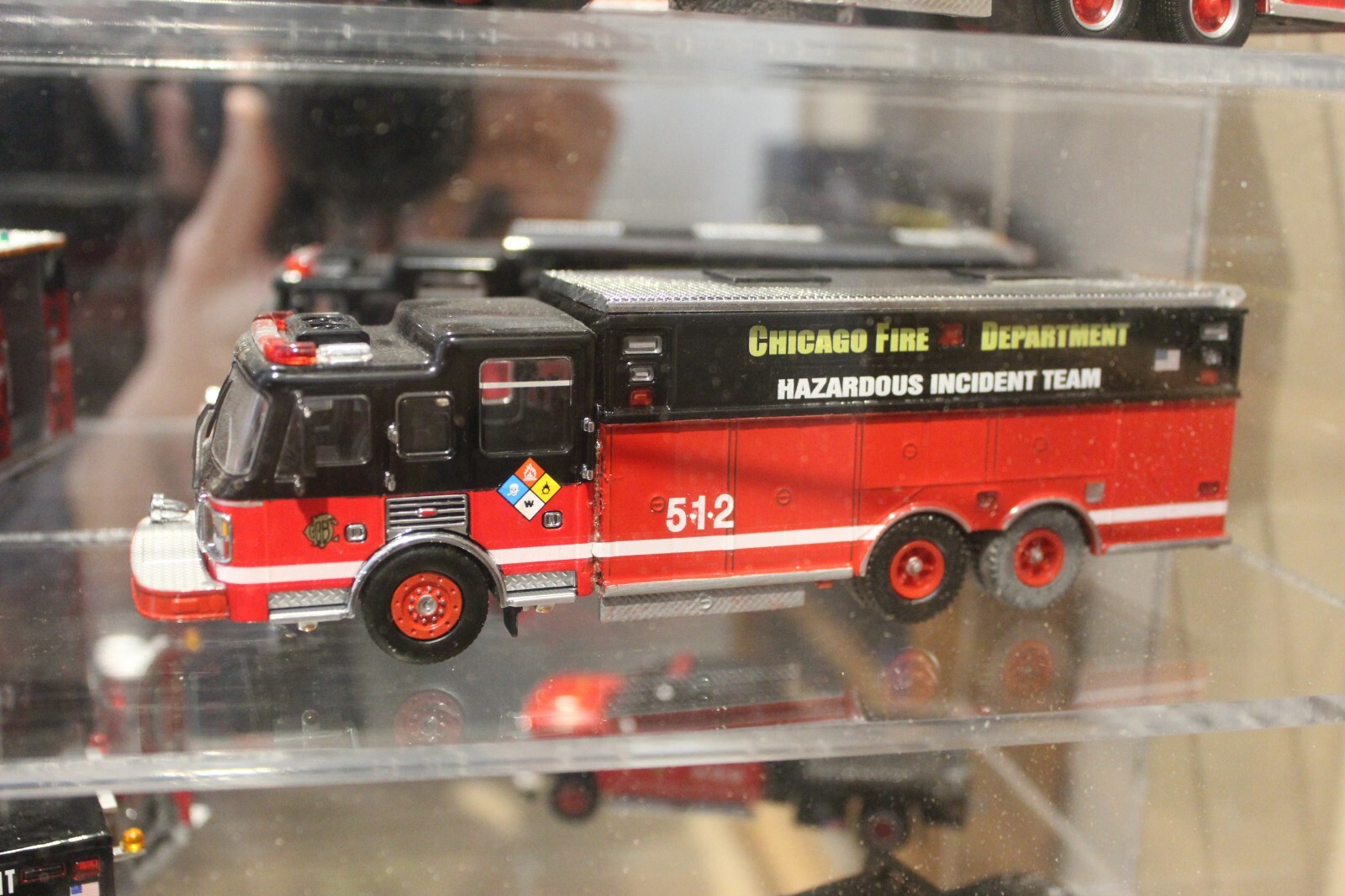 Code 3 Kitbash - Chicago Fire Rescue HazMat 512 Custom | eBay
