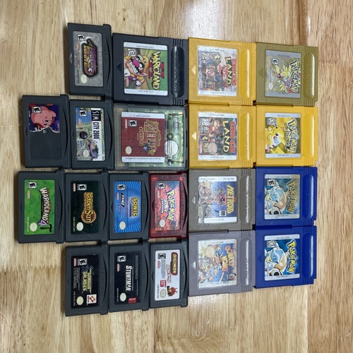 Nintendo Gameboy Advance/color Game Lot Of 20 GOOD GAMES! | eBay