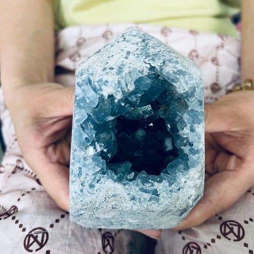 2.9LBRestoration of Natural Blue Sky Stone Crystal Cave Crystal Mineral ...