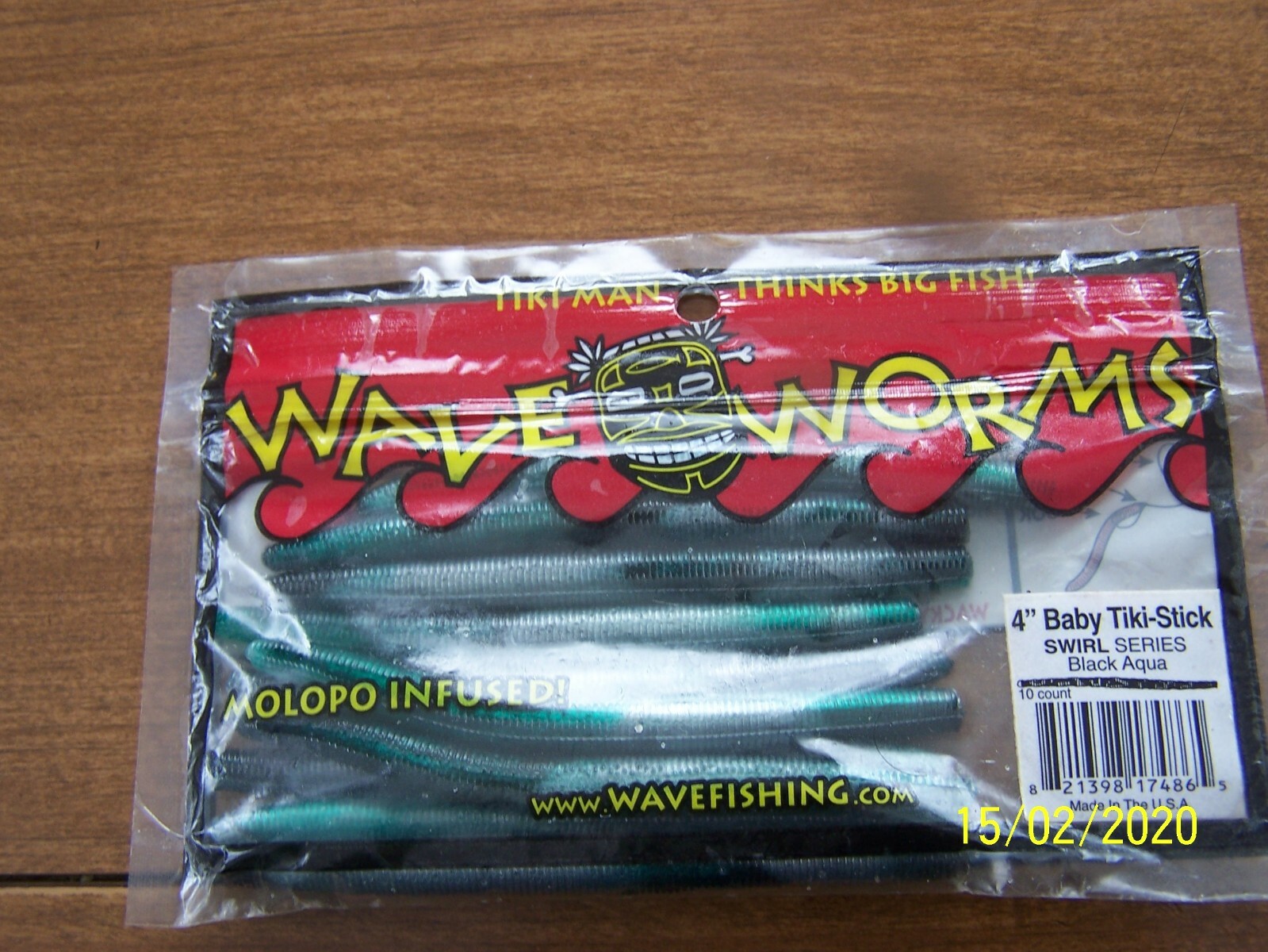 Wave Worms 4" Tikki Stick Swirl&Solid color Series | eBay