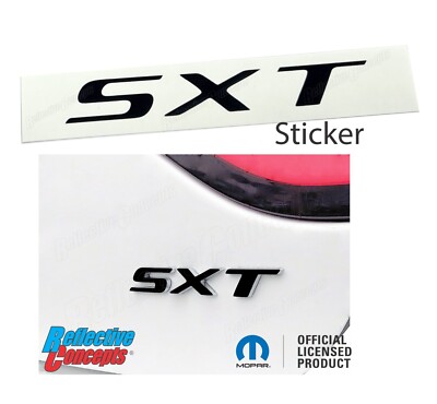 SXT Badge Overlay Decal for Dodge Charger SXT | eBay