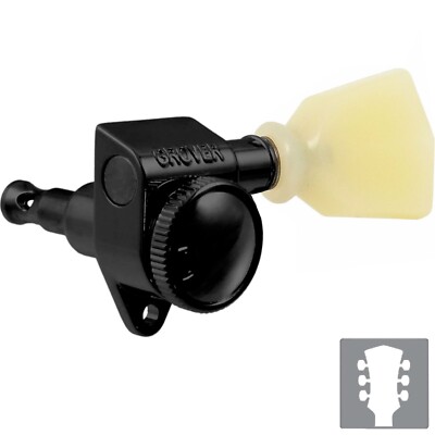 NEW Grover 502 LOCKING Tuners 3x3 Modern Gibson Les Paul KEYSTONE ...