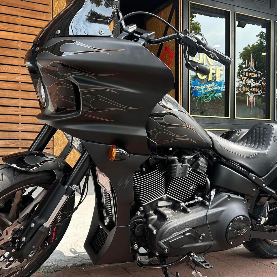 For Softail Low Rider ST & FXLRST 2022-2024 motorcycle Fairing Spoiler ...