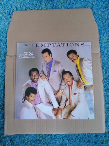 THE TEMPTATIONS TO BE CONTINUED… VINYL 1986 GORDY MOTOWN LABEL LP VG+ ...
