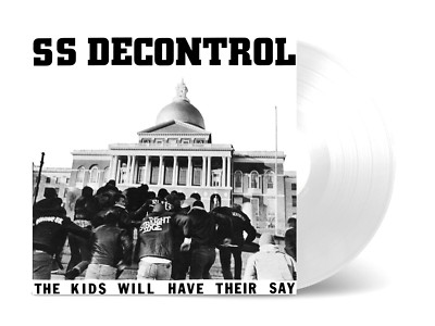SSD - THE KIDS WILL HAVE THEIR SAY ALTERNATE WHITE COVER WHITE VINYL IN ...