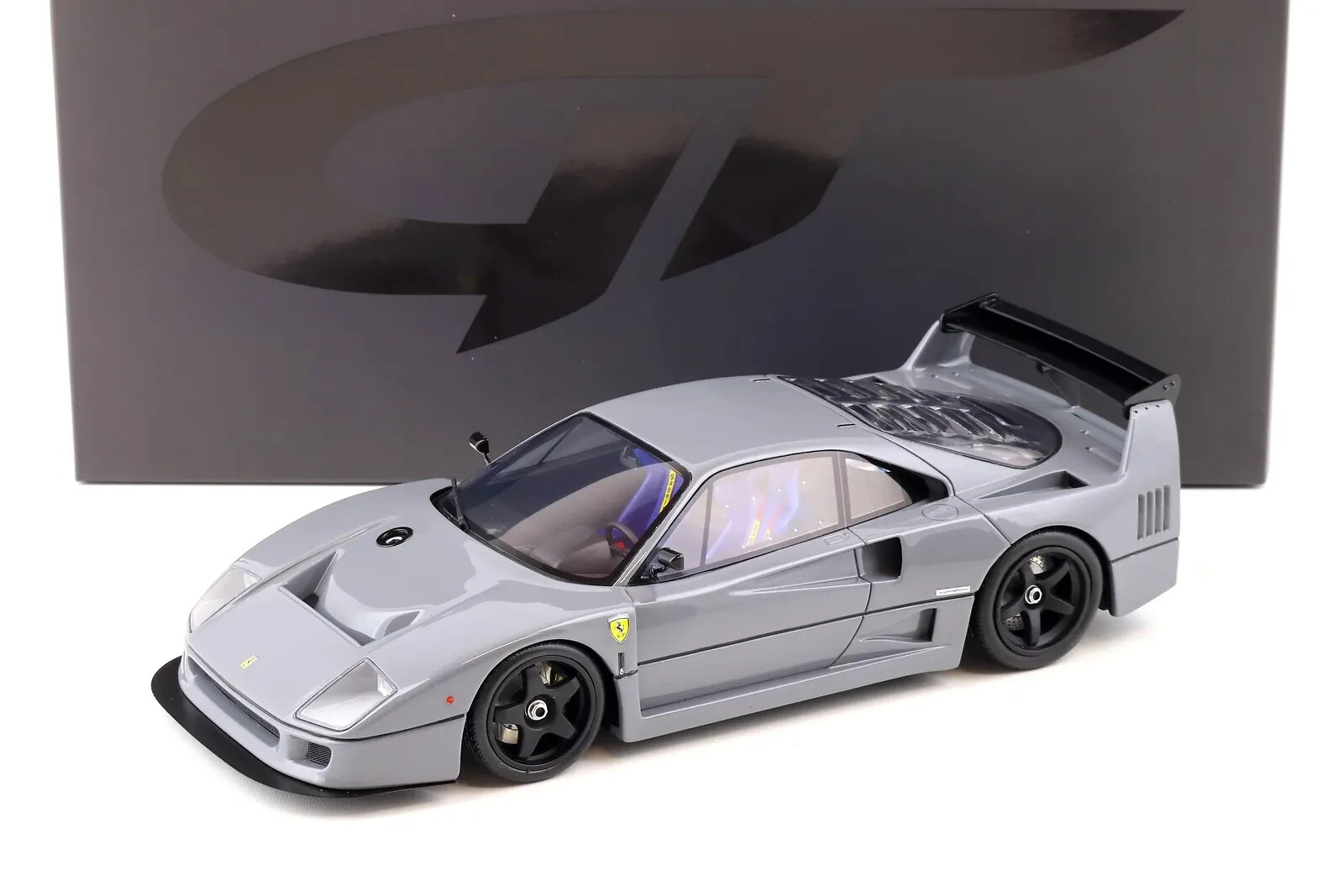 Ferrari F40 Competizione Nardo Grey 1989 Model Car 1/18 Scale By GT ...