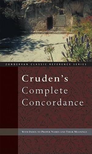 Crudens Complete Concordance - Hardcover By Cruden, Alexander - VERY ...