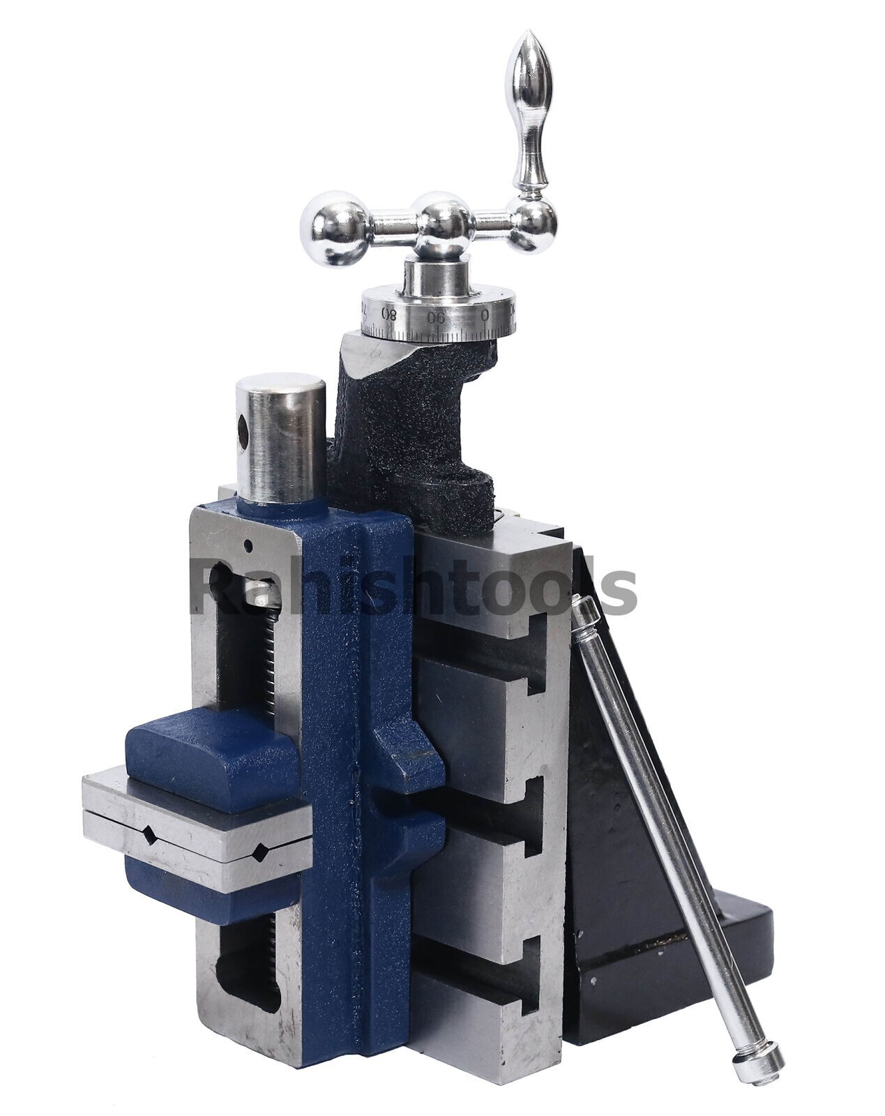 Lathe Vertical Milling Slide 4" x 5" Fixed Bae & 2" Self Centering Vice ...