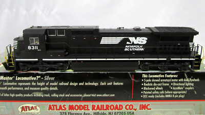 Atlas HO NS Norfolk Southern Dash 8-40C Diesel Locomotive #8311 DCC ...