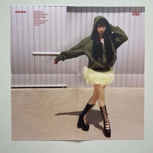 Twice Strategy Official Jeongyeon Folded Poster | eBay