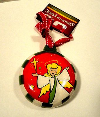 Hark The Herald Angels Sing Cracker Barrel Ornament | eBay